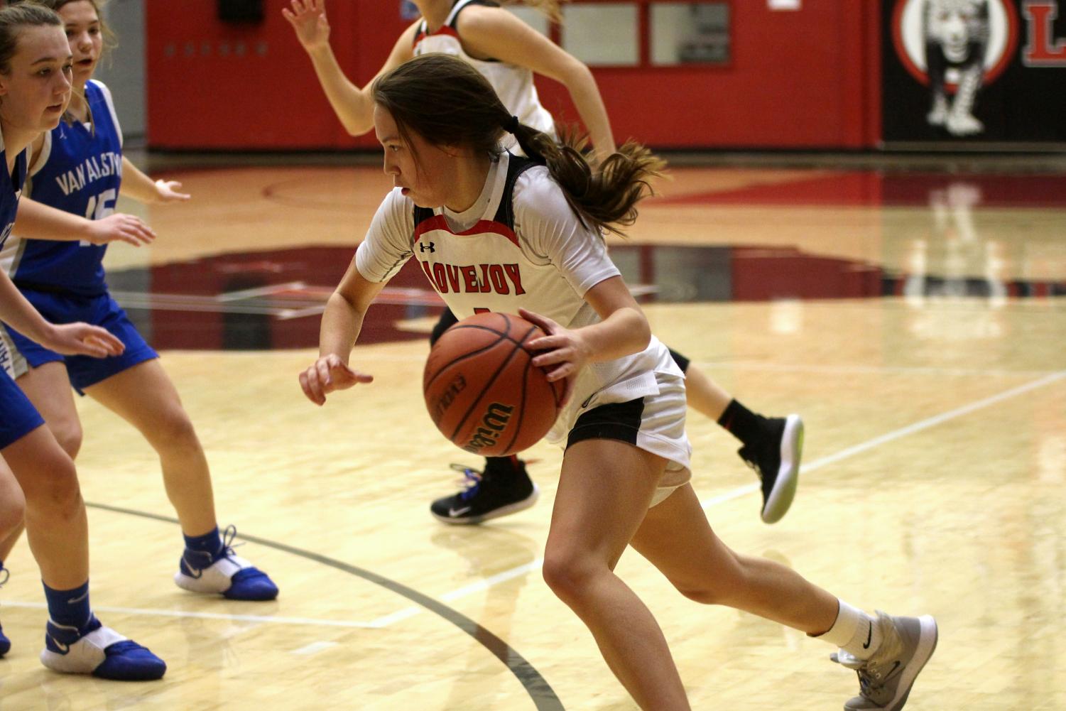 Photo Gallery: Girls basketball plays senior night game – The Red Ledger